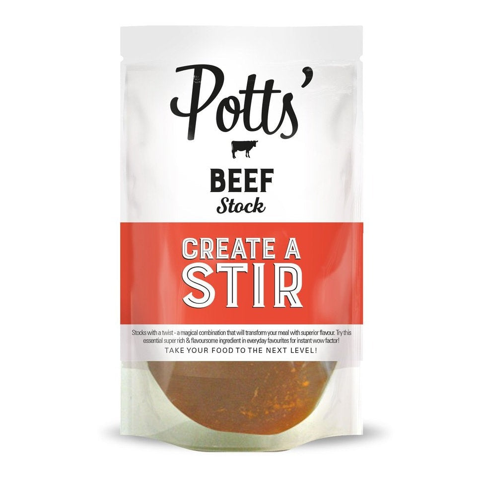 Potts Beef Stock – Bold & Hearty Cooking Base | Emberton Fayre