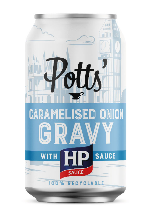 Can of Potts Gravy - Caramelised Onion – Emberton Fayre