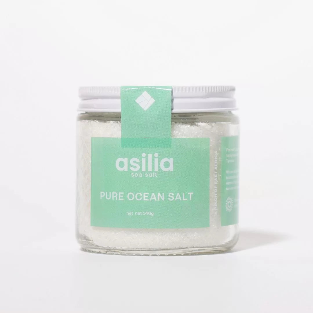 Asilia Salt - Pure Ocean Sea Salt - 140g – Emberton Fayre